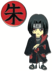 Naruto: Pins - Itachi & Itachi's Symbol (Suzaku) (Set of 2) - Anime Books
