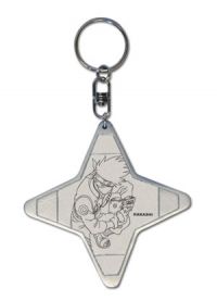 Naruto: Shuriken Shape Key Chain - Kakashi - Anime Books