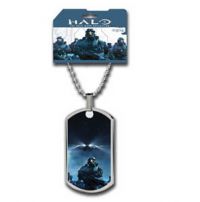 Necklace: Halo Wars - Master Chief Dog Tag - Anime Books