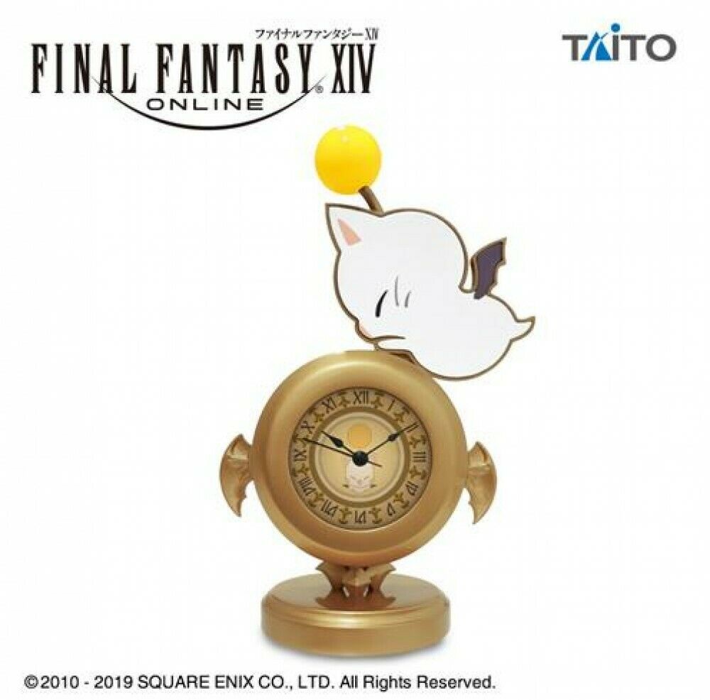 Final Fantasy XIV Online Moogle Desktop Analog Clock Official (Taito ...