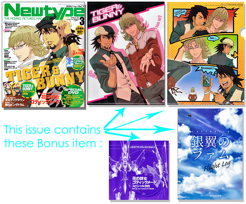 Newtype Japan Mar. 2012 - Anime Books