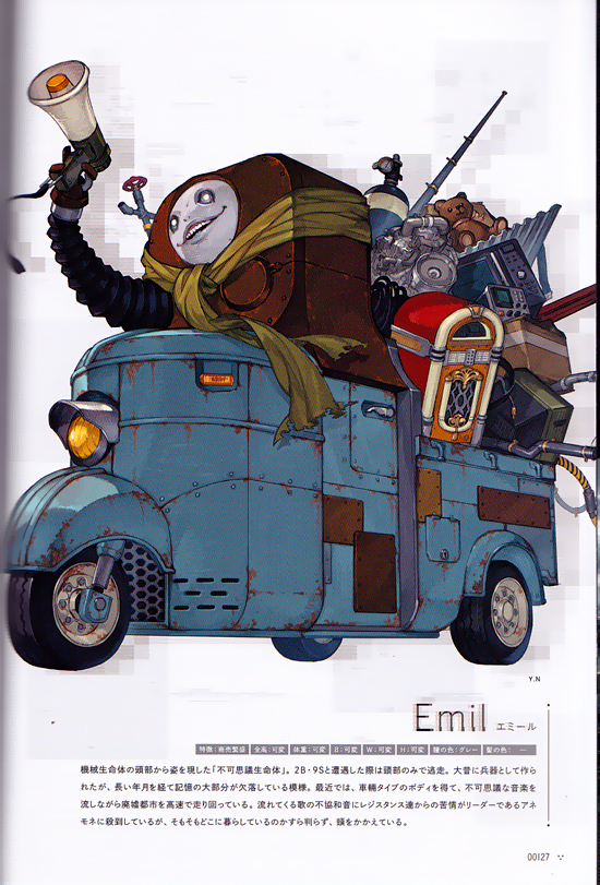 NieR: Automata Official World Guide Art Book - Anime Books