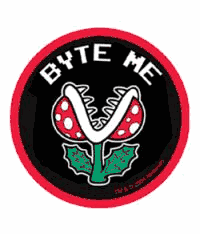 Nintendo: Vinyl Sticker - Byte Me - Anime Books