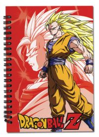 Notebook: Dragon Ball Z - Goku Super Saiyan 3 - Anime Books