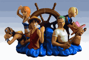 One Piece Bookends - Anime Books
