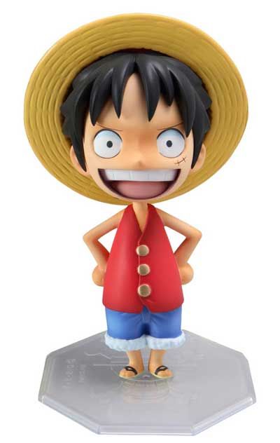 One Piece: Chibi Monkey D. Luffy ExModel Portrait of Pirates Figure ...