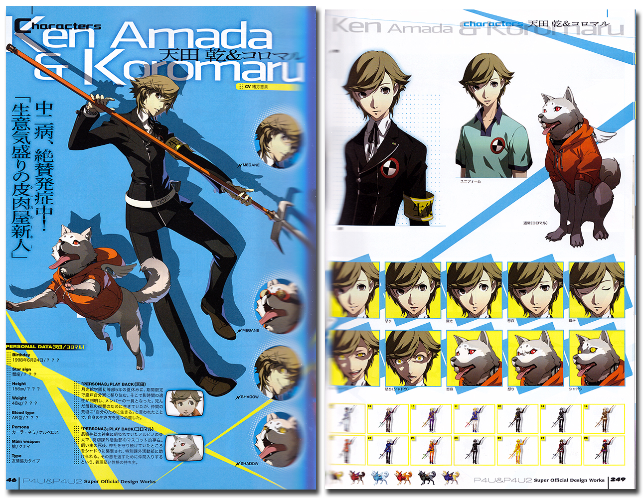 P4U: Super Official Design Works Art Book - Anime Books