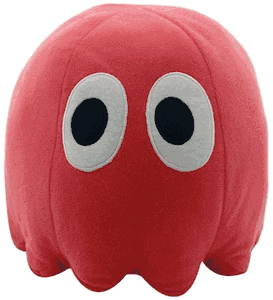 Pac-Man: Plush - Blinky Ghost - Anime Books