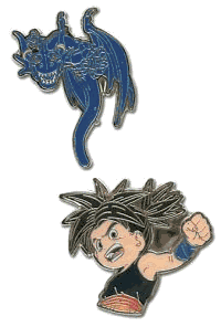 Pins: Blue Dragon - Shu & Blue Dragon (Set of 2) - Anime Books