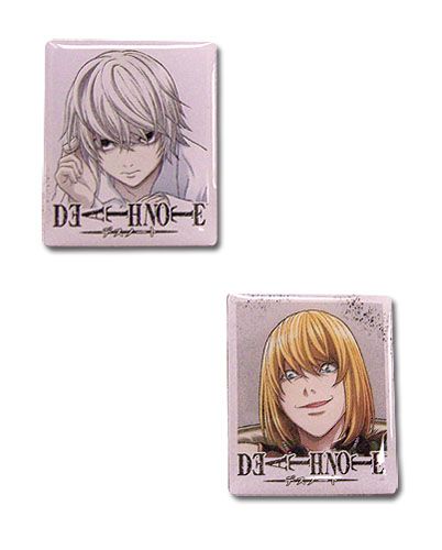 Pins: Death Note - Near and Mello (Set of 2) - Anime Books