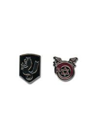 Pins: FullMetal Alchemist Brotherhood - Icons (Set of 2) - Anime Books