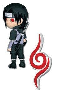 Pins: Naruto - Itachi & Symbol (Set of 2) - Anime Books