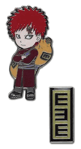 Pins: Naruto Shippuden - Chibi Gaara & Gourd Seals (Set of 2) - Anime Books