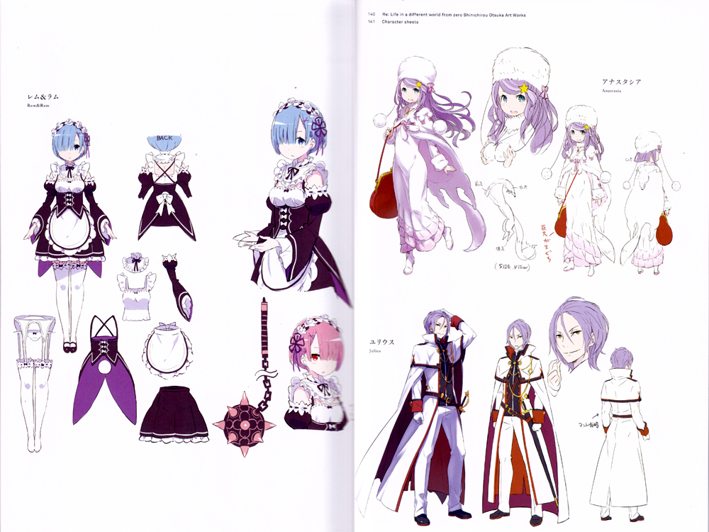 Re:Zero Art Works - Re:BOX Official Art Book Set - Anime Books