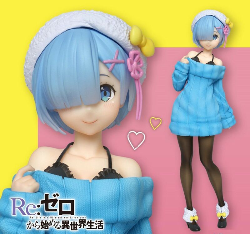 Re:Zero Starting Life in Another World Precious Figure - Knit Dress Rem ...