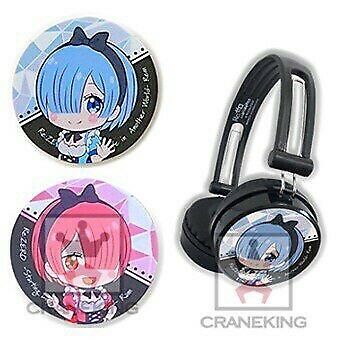 Re: Zero Starting Life in Another World vol.2 Rem & Ram Black Headphone ...