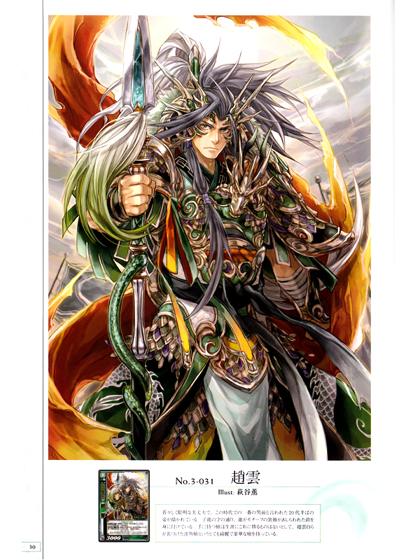 Sangokushi Taisen Trading Card Game Visual Art Book - Gunsei - Anime Books