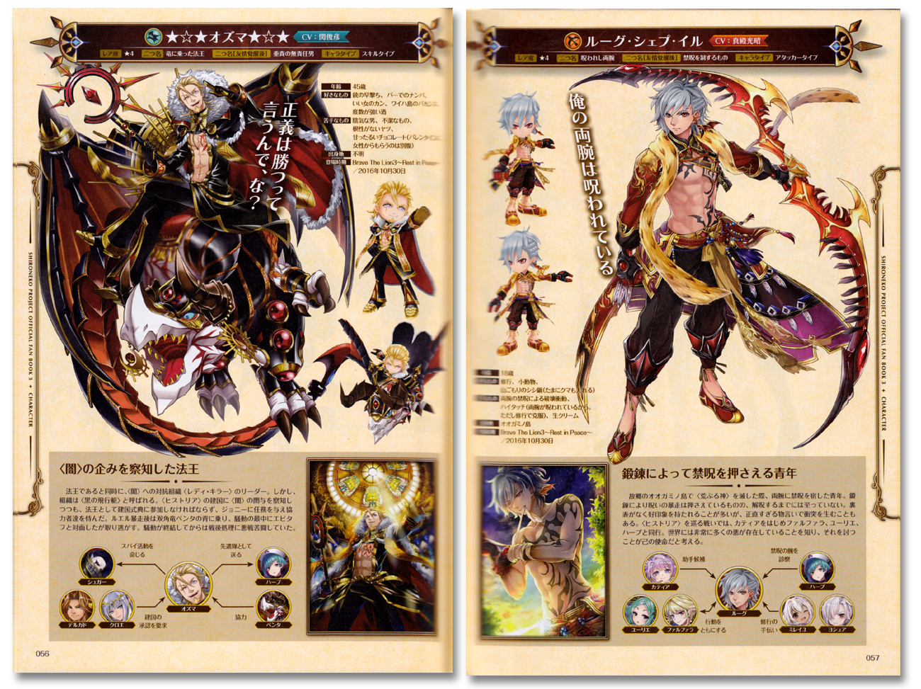 Shironeko Project Official Visual Fan Book Vol. 3 Art Book - Anime Books