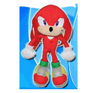 Sonic And Knuckles Teddy