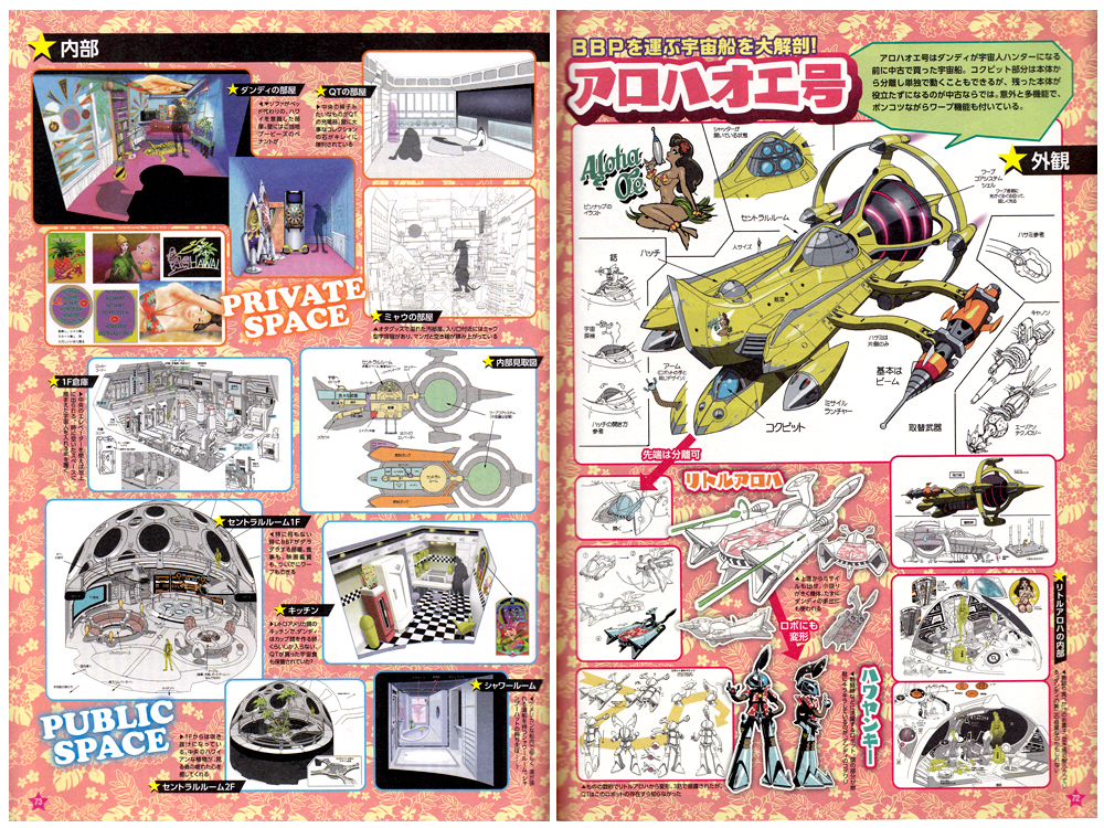 Space Dandy Official Fan Book - Anime Books