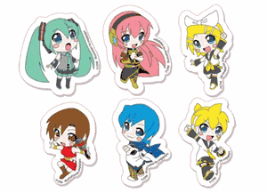 Sticker: Vocaloid - Character Set - Anime Books