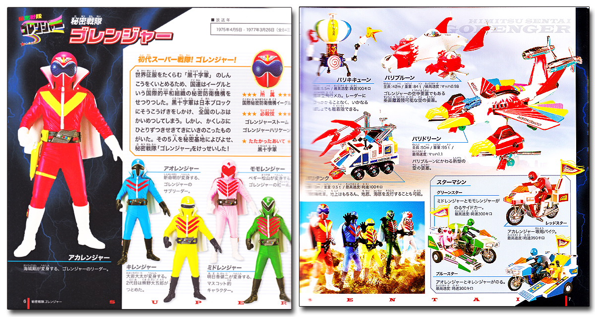 Super Sentai (Power Rangers) Encyclopedia Guide Book - Anime Books