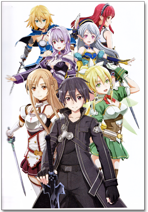 Sword Art Online 5th Anniversary Official Design Works Art Book - Anime ...
