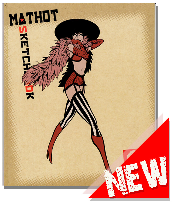 Ted Mathot Sketchbook - Anime Books