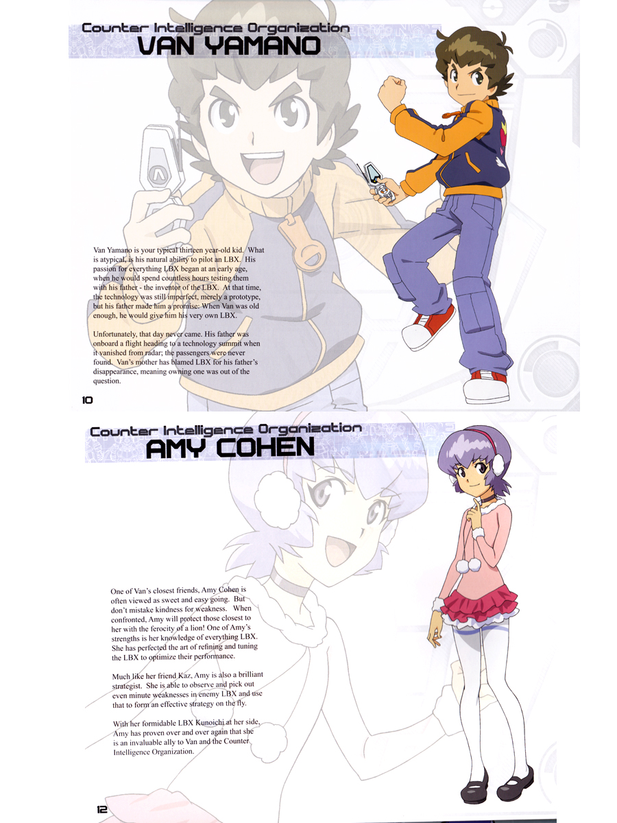 The World of LBX Art Works: Little Battlers eXperience Official ...