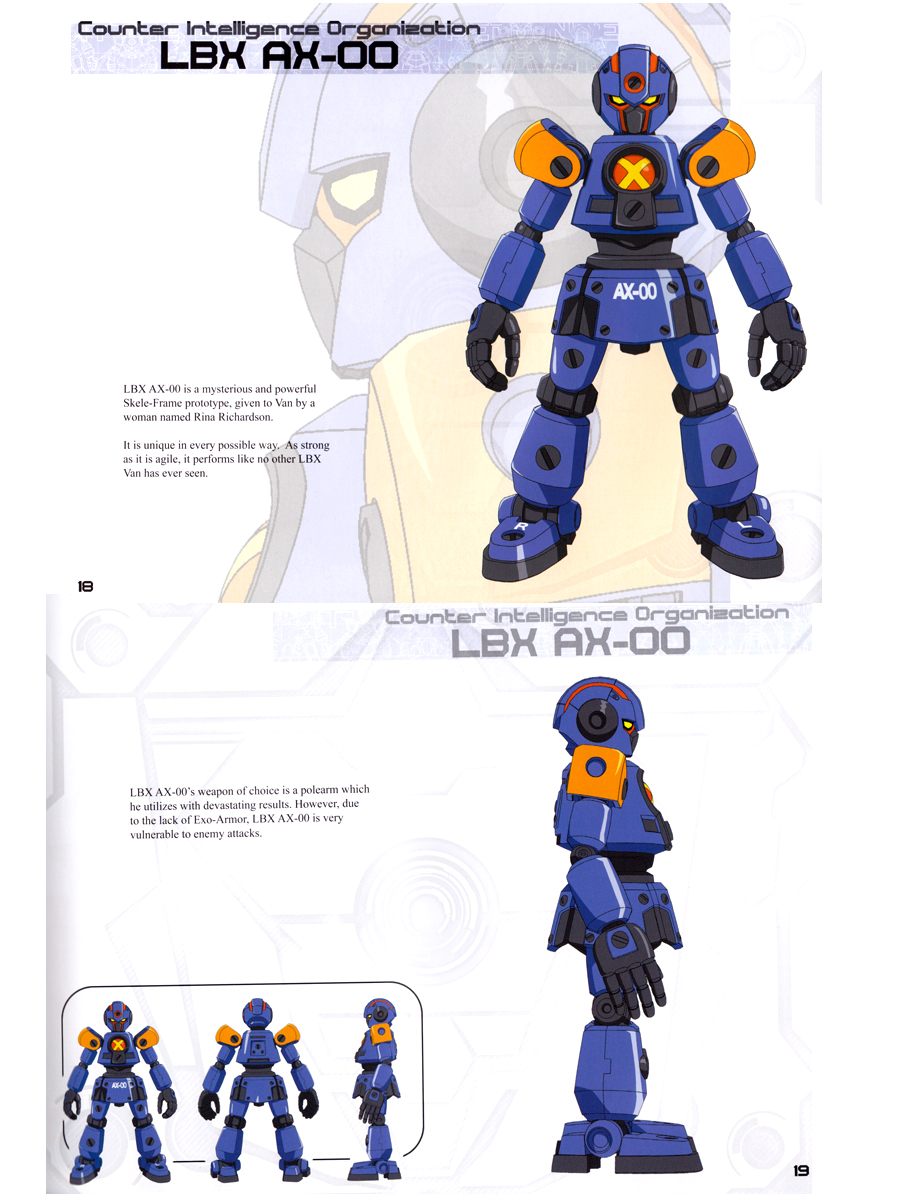 The World of LBX Art Works: Little Battlers eXperience Official ...