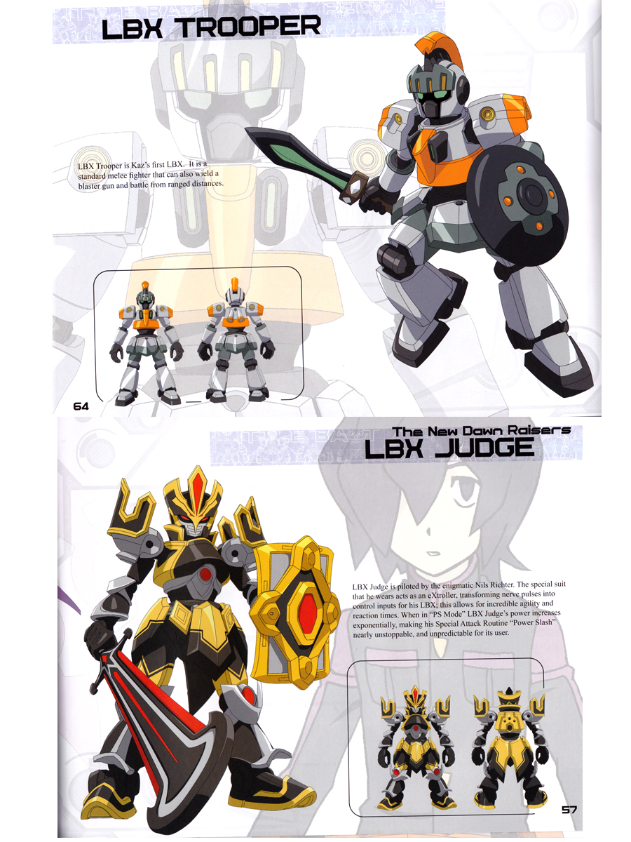 The World of LBX Art Works: Little Battlers eXperience Official ...