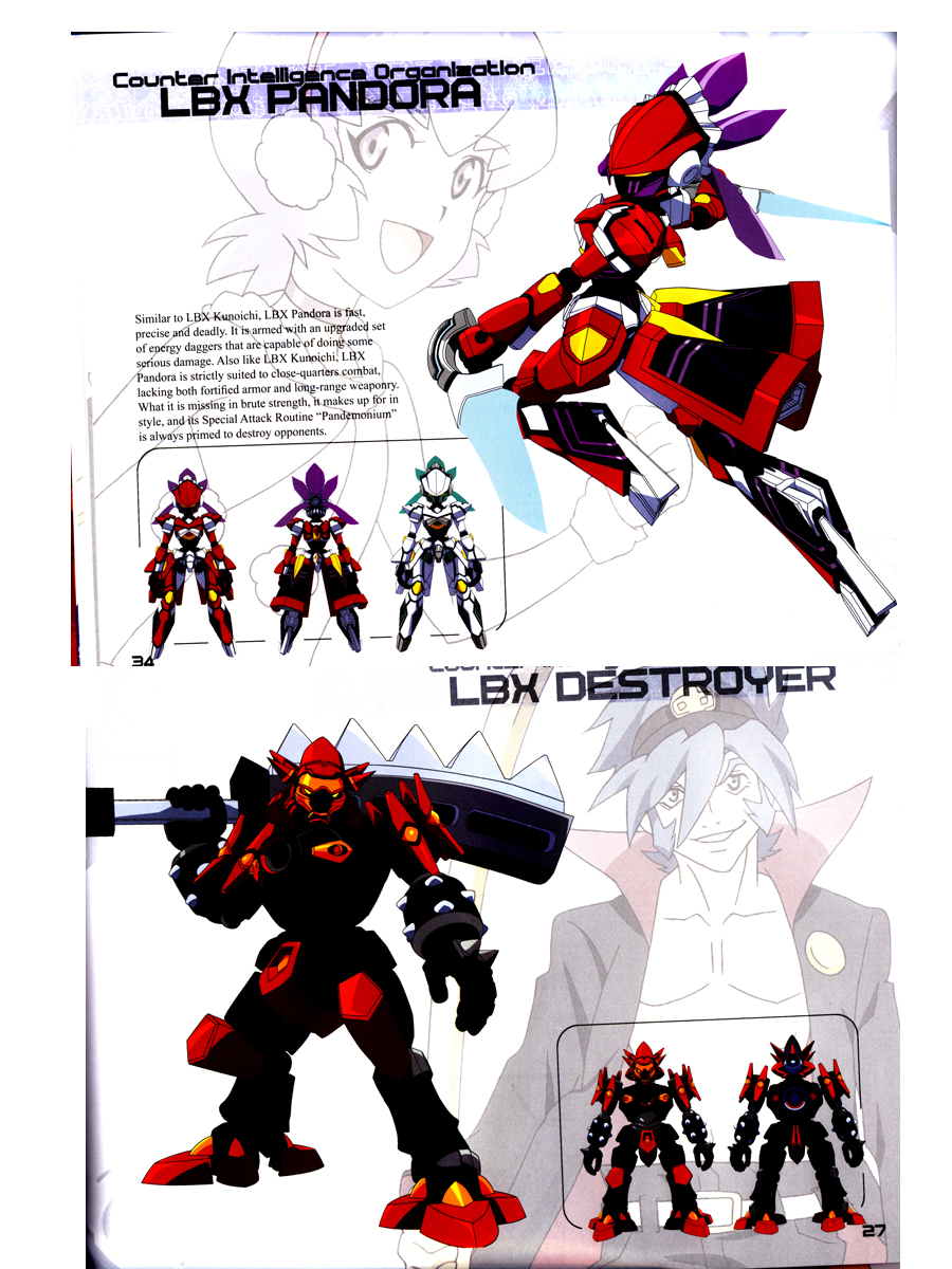 The World of LBX Art Works: Little Battlers eXperience Official ...
