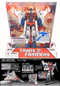 Transformers: Masterpiece Starscream MP-03 Action Figure - Anime Books