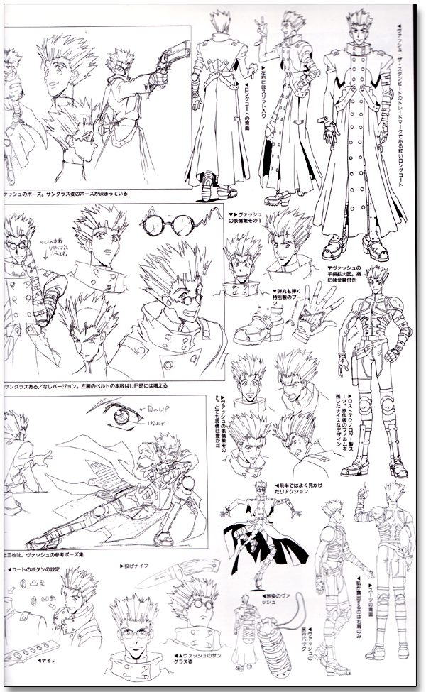 Trigun Art Book - Anime Books