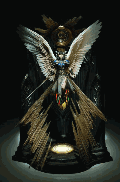 Valkyrie Profile: Lenneth Valkyrie Sculpture Arts Statue - Anime Books