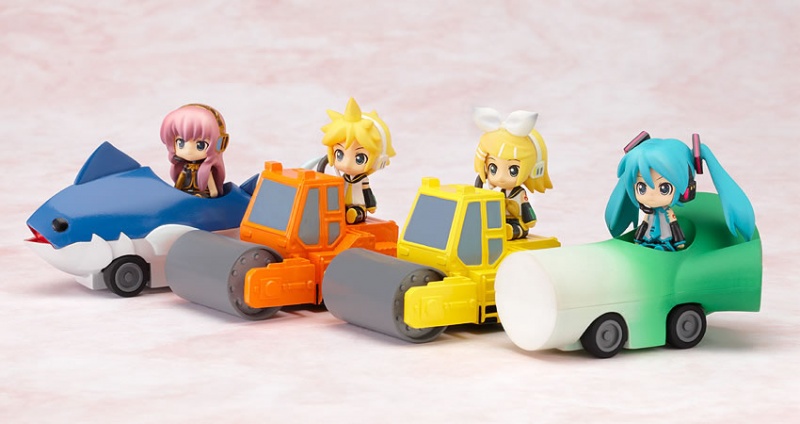 Vocaloid: Rin Kagamine Nendoroid Plus Action Figure w/ Road Roller Pull ...