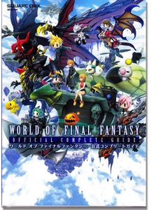 World of Final Fantasy Official Complete Guide Book - Anime Books
