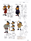 World of Professor Layton Official Fan Book - Anime Books