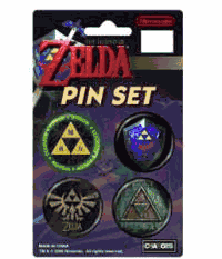 Zelda: Pins - Assortment Pack of 4 - Anime Books