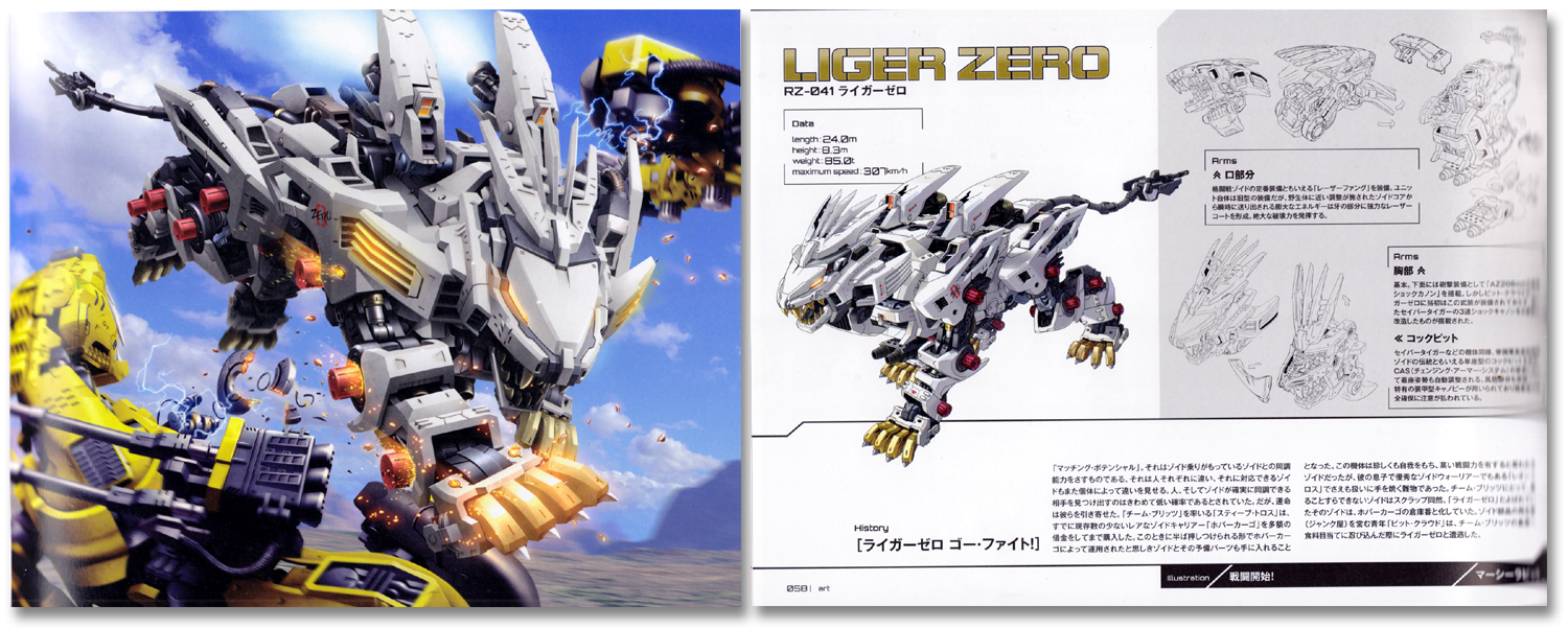 ZOIDS: Art of HMM 2006-2020 Official Art Book - Anime Books