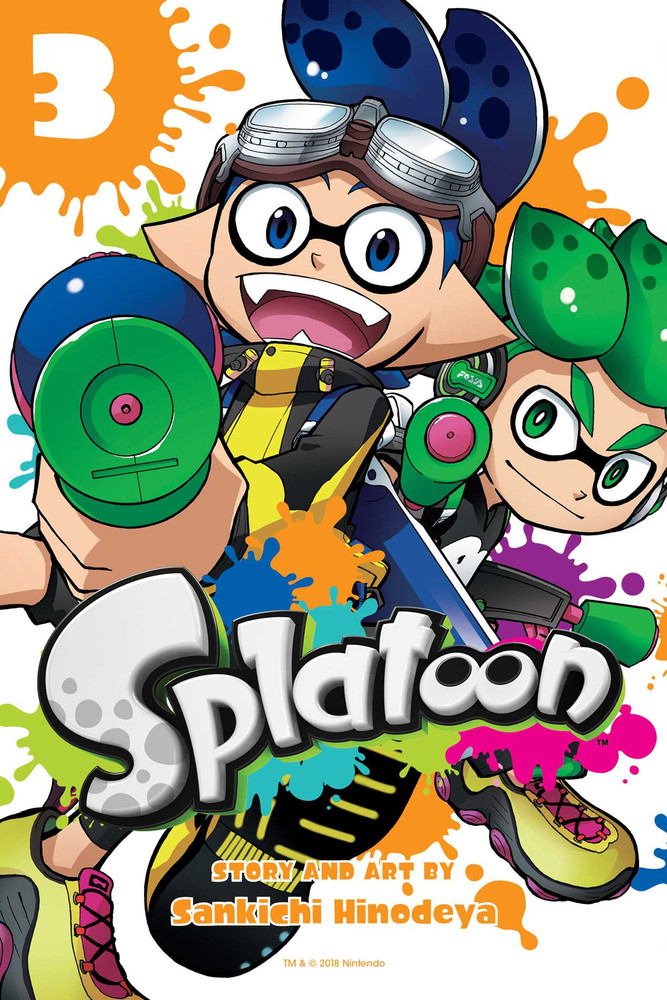 Splatoon Graphic Novels
