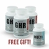 GHR Men's Platinum 3 Bottles PLUS FREE Vitamin Special
