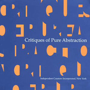 Critiques Of Pure Abstraction - ARTBOOK|D.A.P.