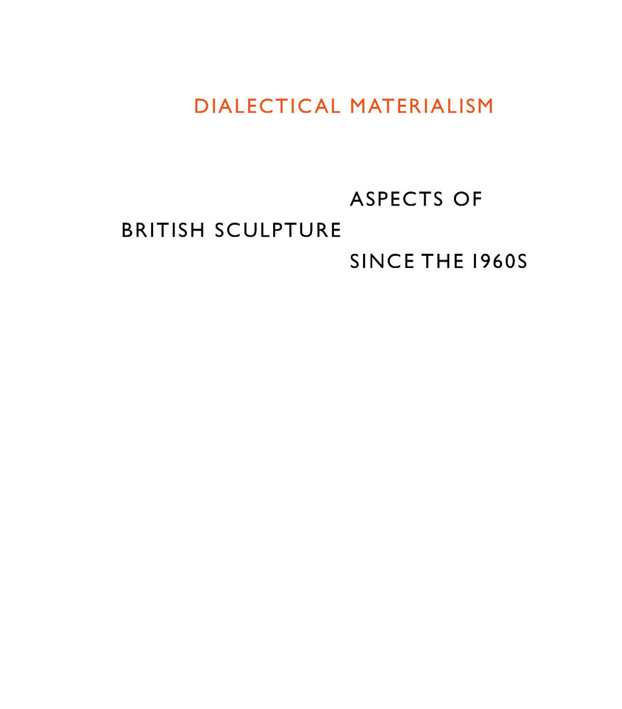Dialectical Materialism - ARTBOOK|D.A.P.
