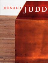 Donald Judd Art Monographs and Museum Exhibition Catalogs
