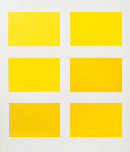 Gerhard Richter: Colour Charts, Six Yellows