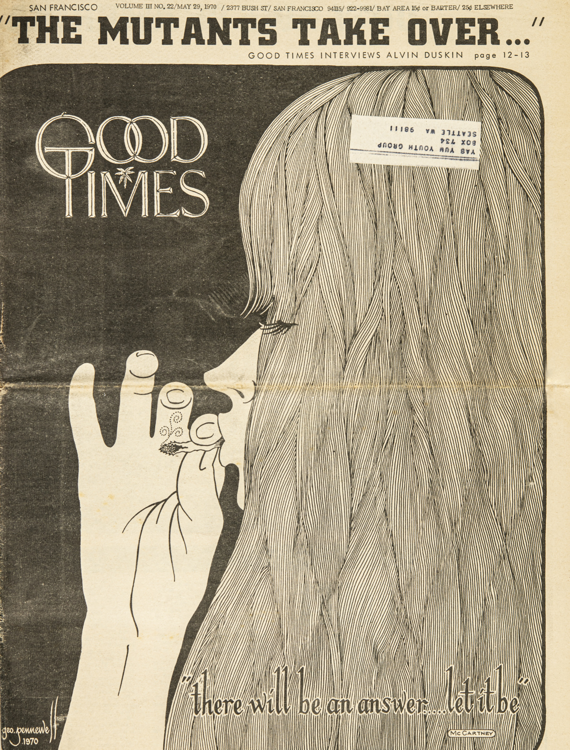 Heads Together: Weed and the Underground Press Syndicate, 1965–1973