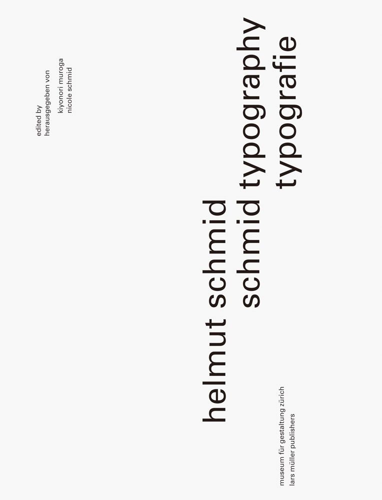 Helmut Schmid: Typography - ARTBOOK|D.A.P.