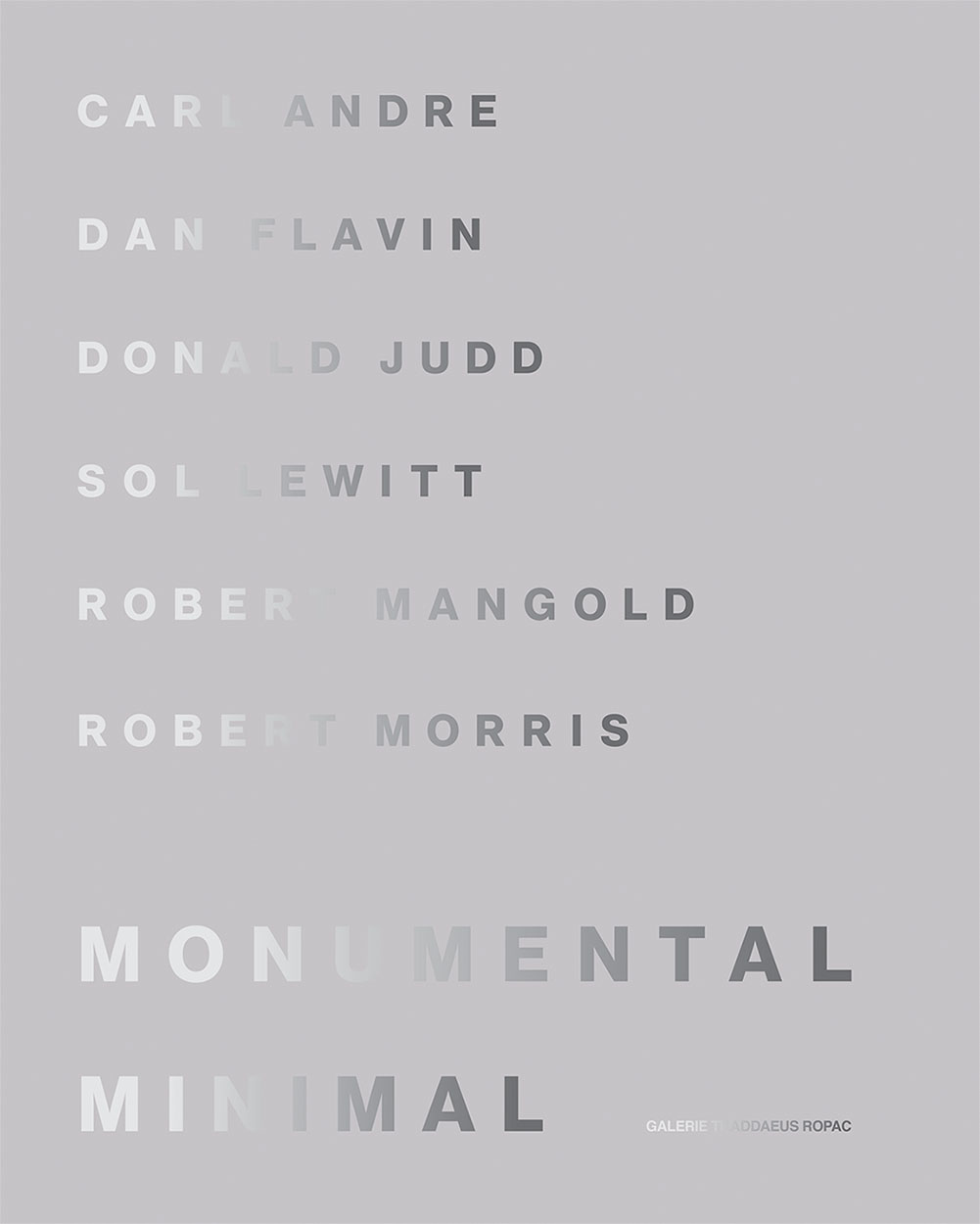 Monumental Minimal - ARTBOOK|D.A.P.