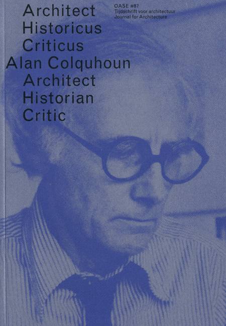 OASE 87: Alan Colquhoun - ARTBOOK|D.A.P.
